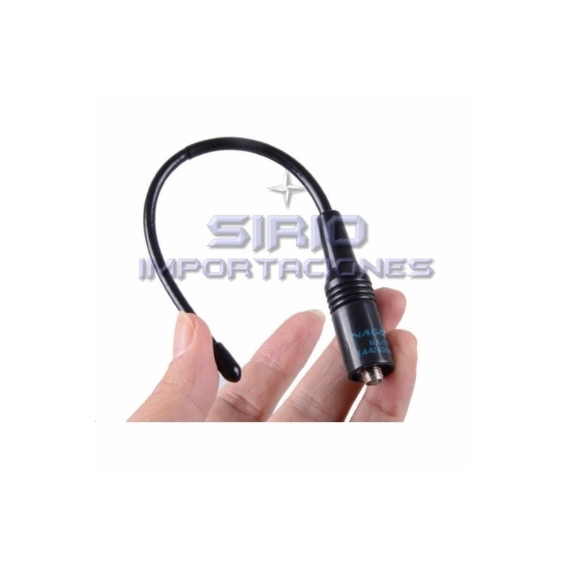 ANTENA VHF/UHF PARA RADIO PORTATIL NAGOYA, NA-701 / SMA-F / 144/430 MHZ