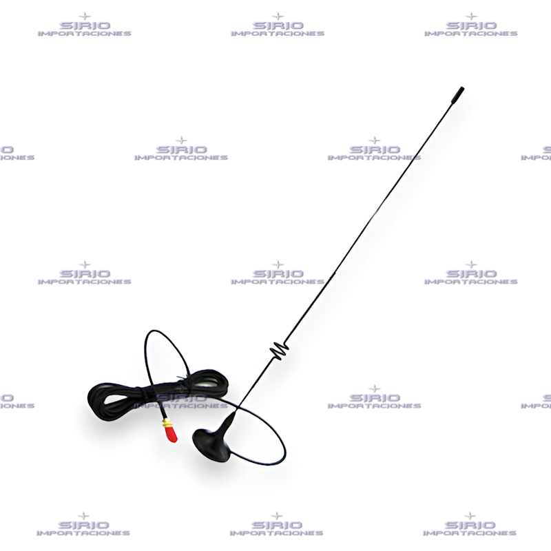 ANTENA MAGNETICA VHF/UHF PARA RADIO PORTATIL NAGOYA, UT-108UV / SMA-F / 140-148 MHz / 420-450 MHz