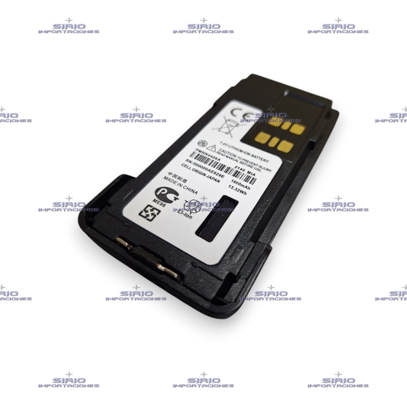 BATERIA PARA RADIO PORTATIL MOTOROLA DEP550/DGP8550, PMNN4406A/ Li-Ion ...