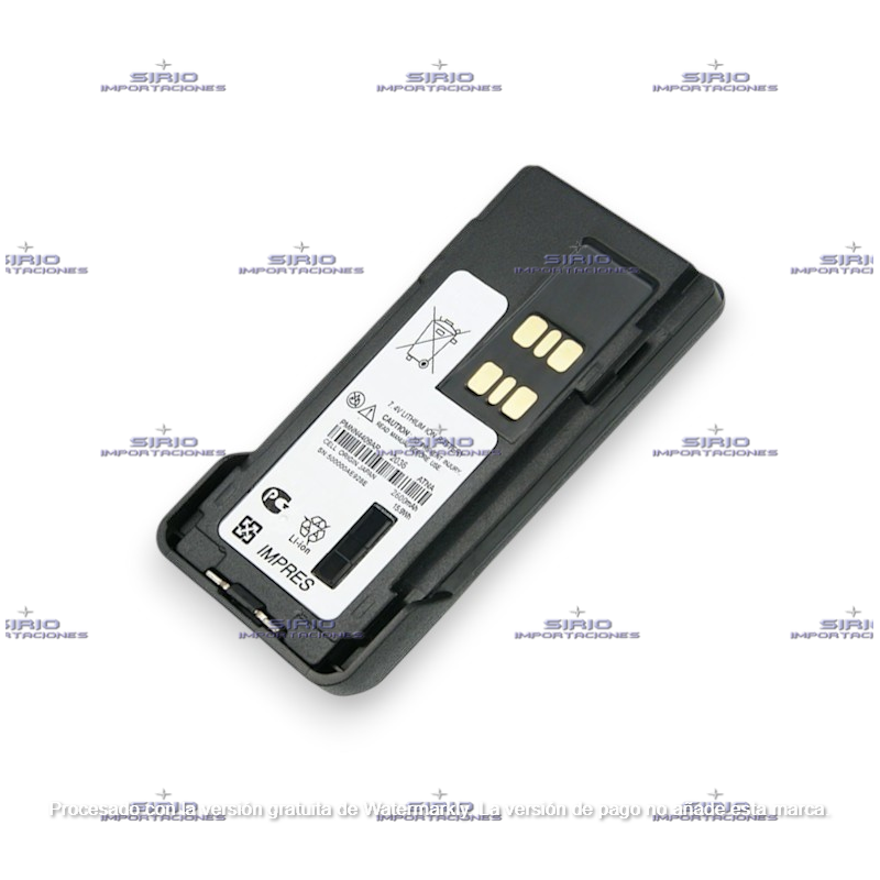 BATERIA PARA RADIO PORTATIL MOTOROLA DEP550/DGP8550, PMNN4409AR/ Li-Ion ...