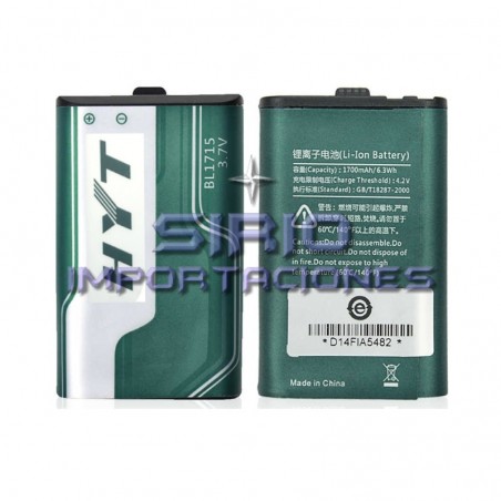BATERÍA HYTERA, MODELO BL1715, 3.7V, LI-ION 1700mAh
